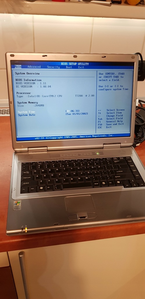 LAPTOP MAXDATA PRO 8100IWS DZIAŁA ALE - 12558924502 - oficjalne archiwum Allegro