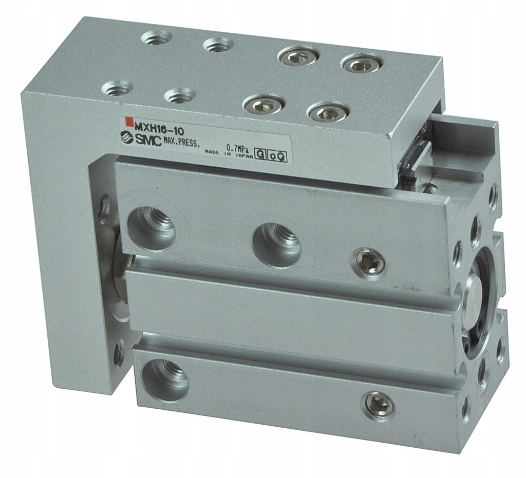 MXH16-10 Siłownik pneumatyczny z prowadnicą SMC - 8585118924 - oficjalne archiwum Allegro