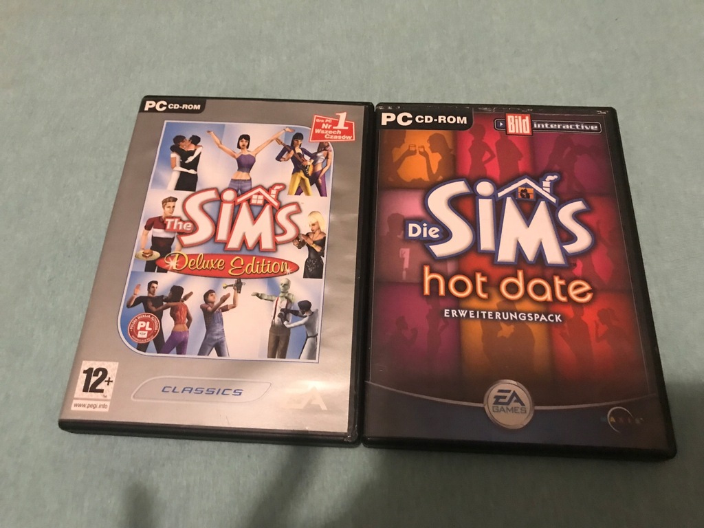 The Sims 1 Podstawa + The Sims Randka Deluxe - 12846056564 - oficjalne archiwum Allegro