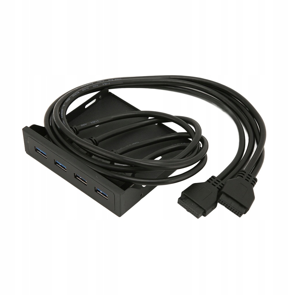 Panel przedni USB 4 porty USB 3.0 Dual 19 Pin - 13290429607 - oficjalne ...