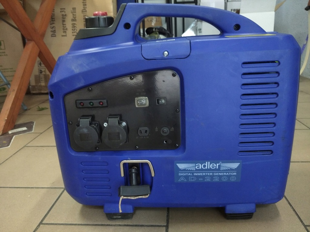 PL Agregat Prądotwórczy Inwertorowy AD-2200 2,2kw - 10552376845 - oficjalne archiwum Allegro