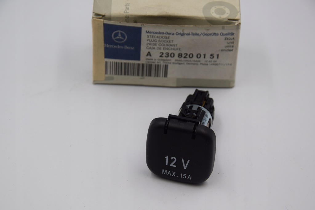 NOWE ORG gniazdo zapalniczki 12V MERCEDES W203 - 10247992795 ...