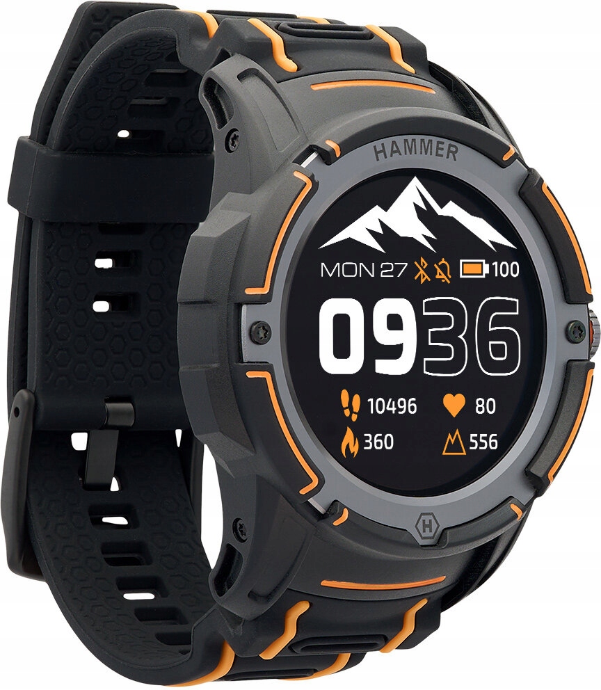 Smartwatch Hammer Watch PLUS Czarny - 14645418373 - oficjalne archiwum ...