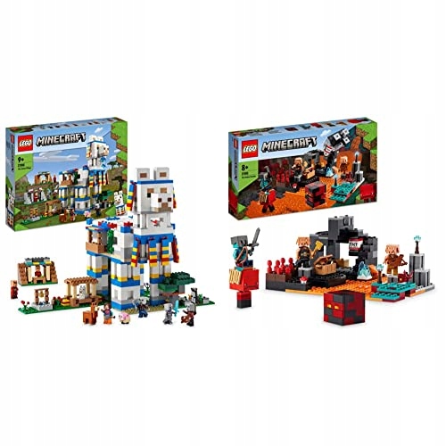 LEGO 21188 Minecraft The Llama Village Toy Farm Ho - 12929946768 ...