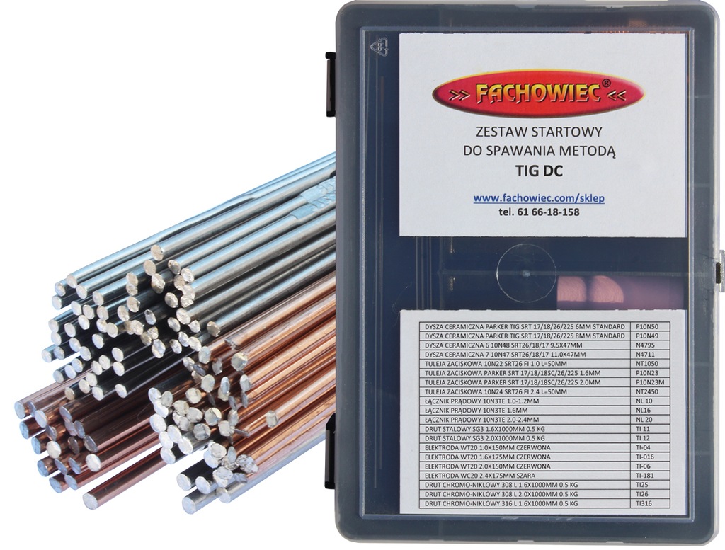 TIG DC Zestaw startowy do spawania elektrody, drut - 5702434534 - oficjalne archiwum Allegro