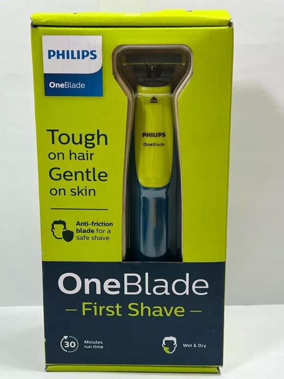 PHILIPS ONEBLADE FIRST SHAVE - 13103871675 - oficjalne archiwum Allegro