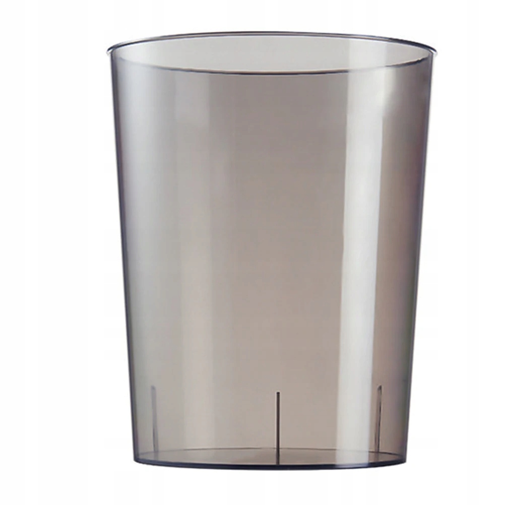 Garbage Can White Plastic Bins Clear Waste Basket - 13845215401 ...
