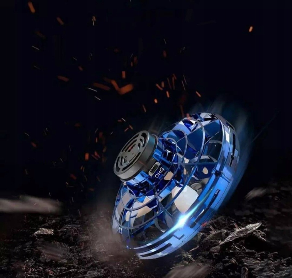 LATAJĄCY SPINNER UFO DRON ZABAWKA ODSTRESOWUJĄCA - 8787505085 ...