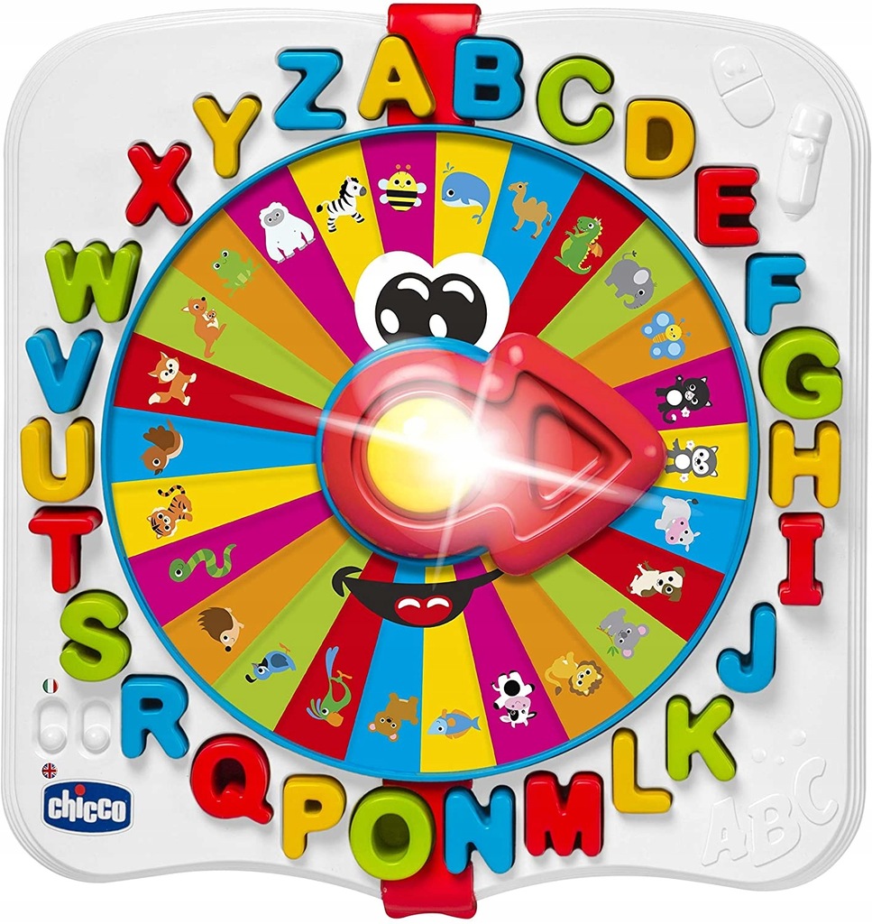 TABLICA Z LITERKAMI DO NAUKI ALFABETU /OPIS - 12128062877 - oficjalne ...