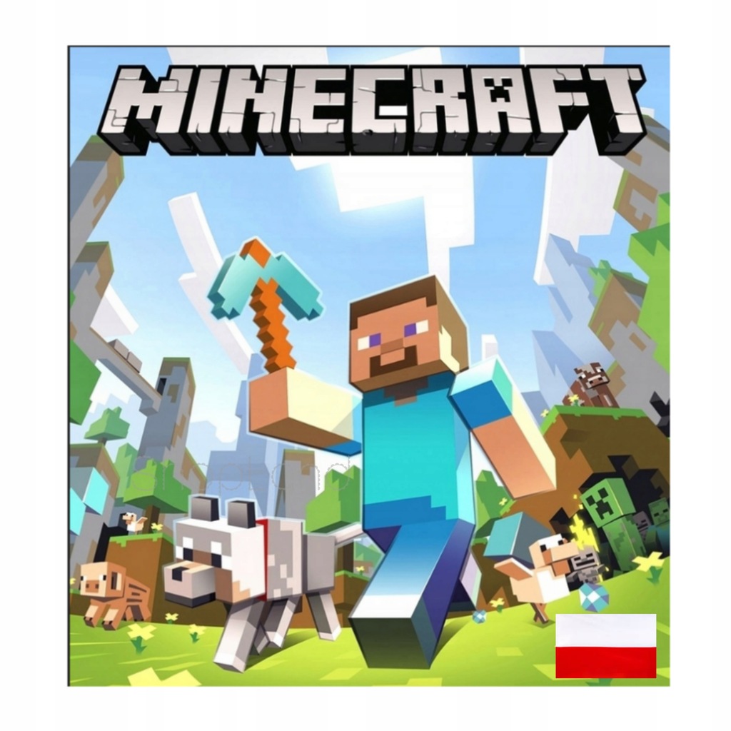 Minecraft Java Edition & Bedrock GRA PC KLUCZ PREMIUM Język Polski ...