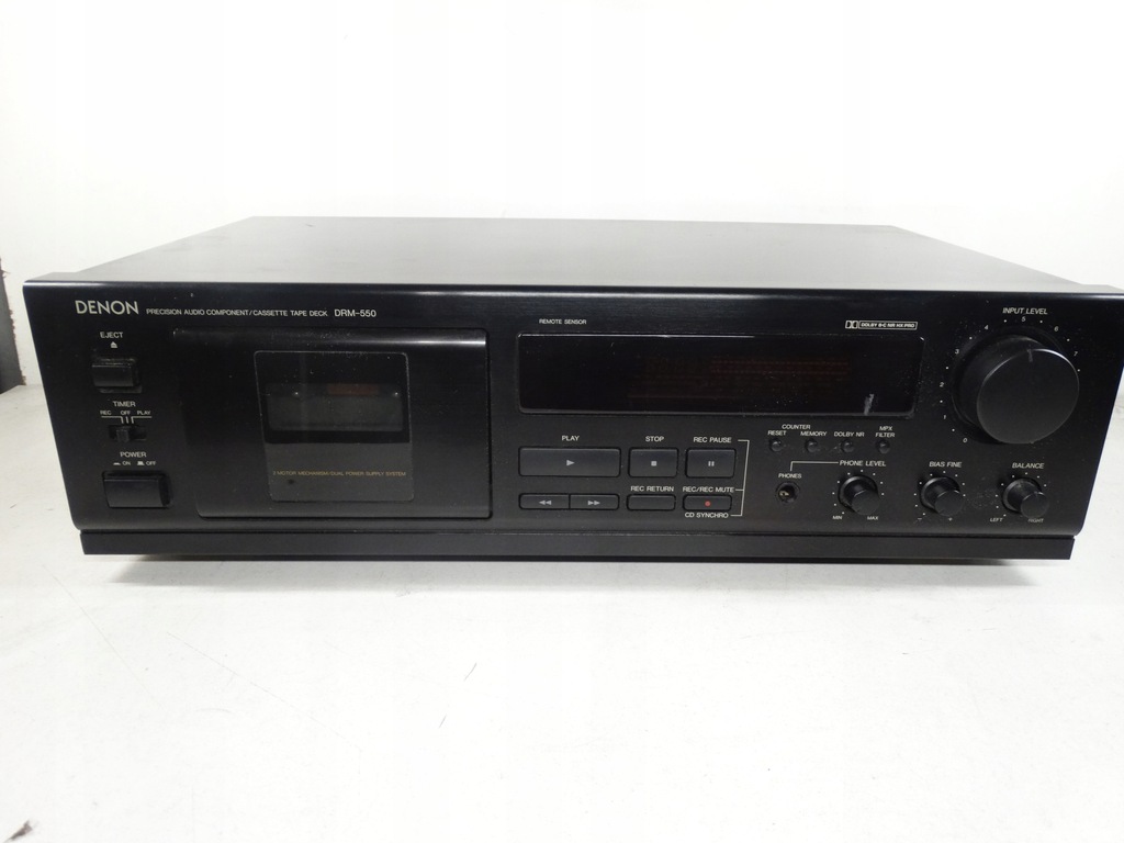 DENON DRM-550 - MAGNETOFON - - 17295215513 - oficjalne archiwum Allegro