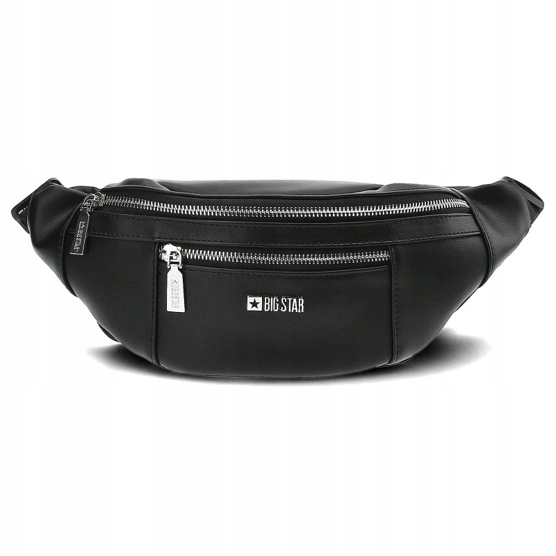 Czarna Saszetka Damska Big Star Stylowa Nerka - 12713471169 - oficjalne archiwum Allegro