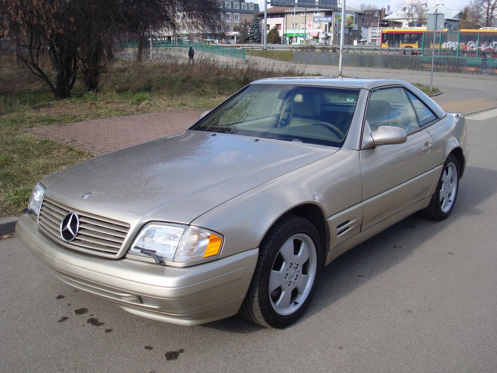 MERCEDES R 129 SL 500 306 KM z 1998 ROKU OPŁACONY - 13582086786 ...
