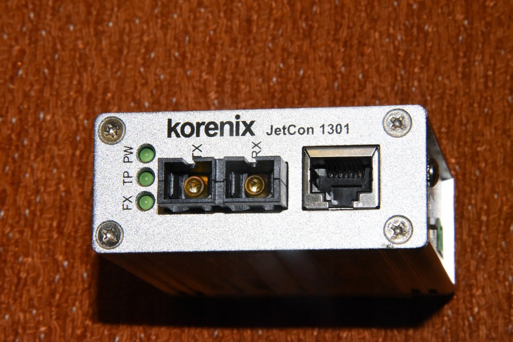 Korenix JetCon 1301-m przemysłowy konwerter światł - 10129716086 ...