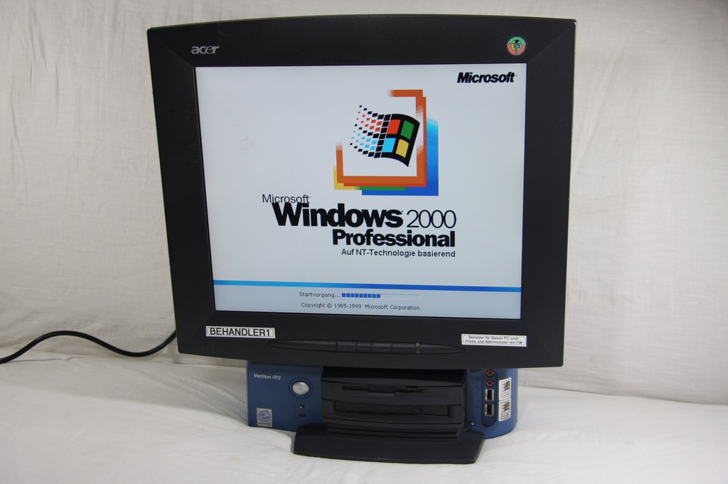 Retro komputer Acer Veriton FP2 Unikat Pentium III - 7040678179 ...