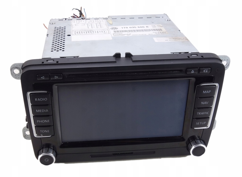 Radio nawigacja RNS510 VW Passat B6 1T0035680B KOD - 10458534391 - oficjalne archiwum Allegro