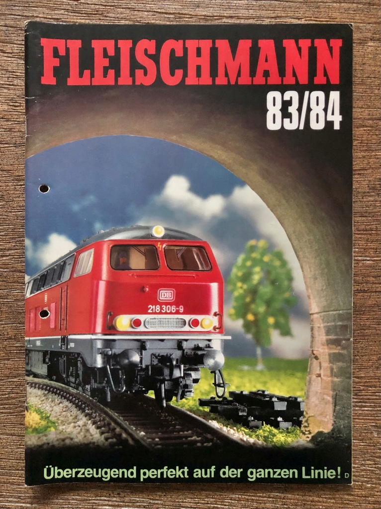 Katalog FLEISCHMANN 83/84 kolejka RETRO model H0 N - 13231232850 - oficjalne archiwum Allegro