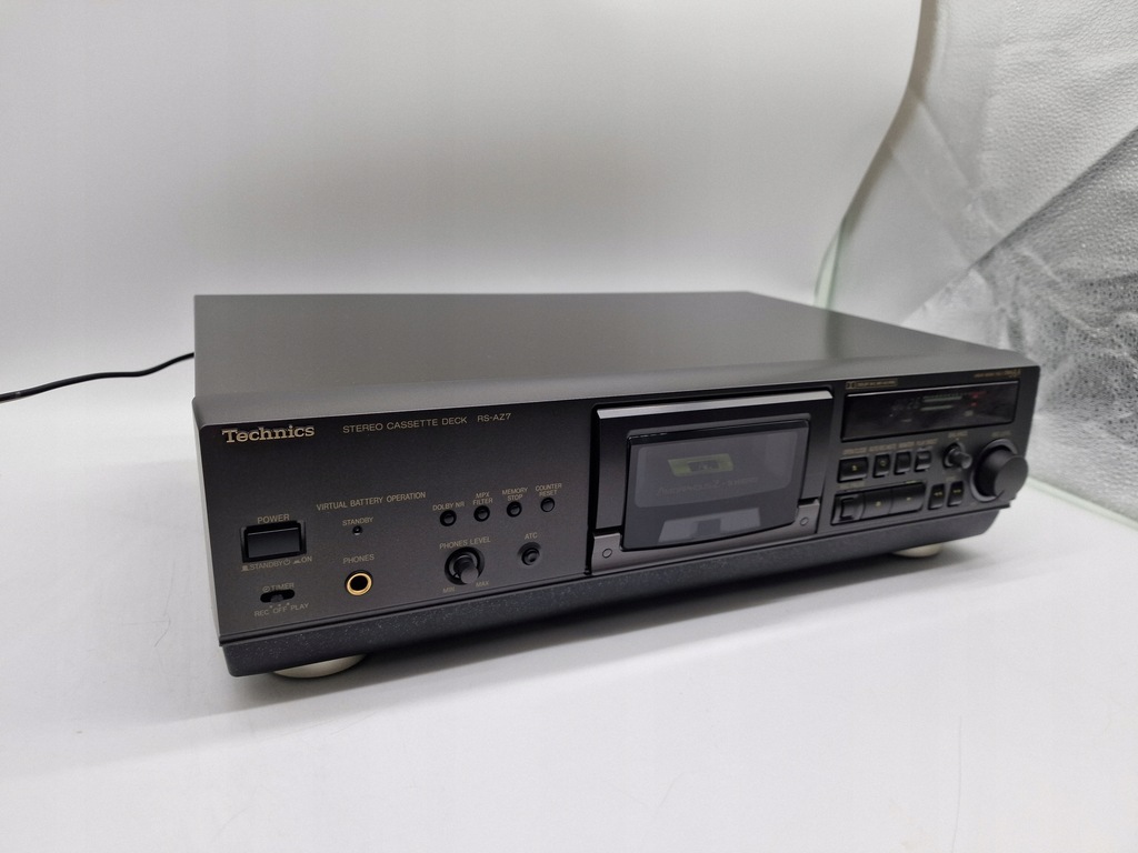 TECHNICS RS-AZ7 MAGNETOFON KASETOWY DECK PIĘKNY!!! - 13350319454 - oficjalne archiwum Allegro