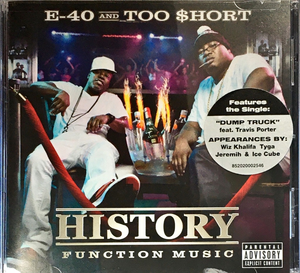CD E-40 AND TOO SHORT HISTORY FUNCTION MUSIC - 12250011074 - oficjalne ... CD E-40 AND TOO SHORT HISTORY FUNCTION MUSIC - 12250011074 - oficjalne ...