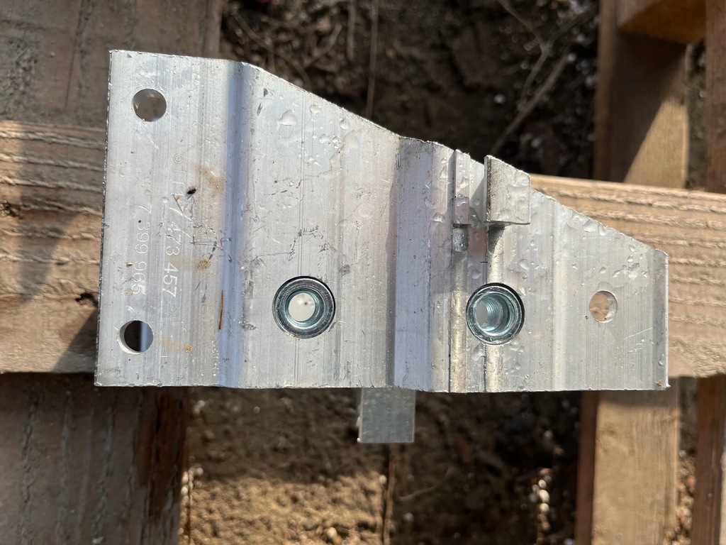 Wspornik mocowanie chłodnicy przedni lewy BMW 51117473457 7399965 ...