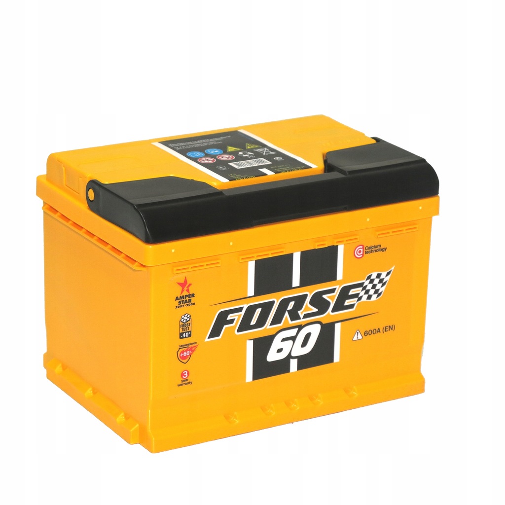 Akumulator WESTA FORSE +30% 12V 60Ah 600A EN P+ - 7718975137 ...