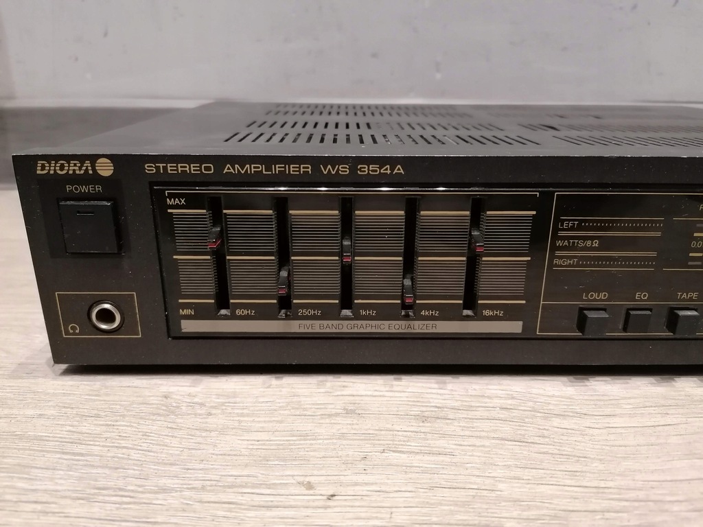 Wzmacniacz UNITRA Diora WS-354 z korektorem - 11289173735 - oficjalne archiwum Allegro