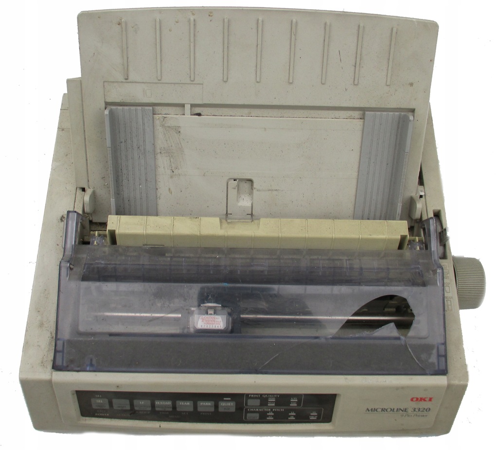 DRUKARKA IGŁOWA OKI MICROLINE 3320 USB ML GE70008 LPT 9 PIN PRINTER ...