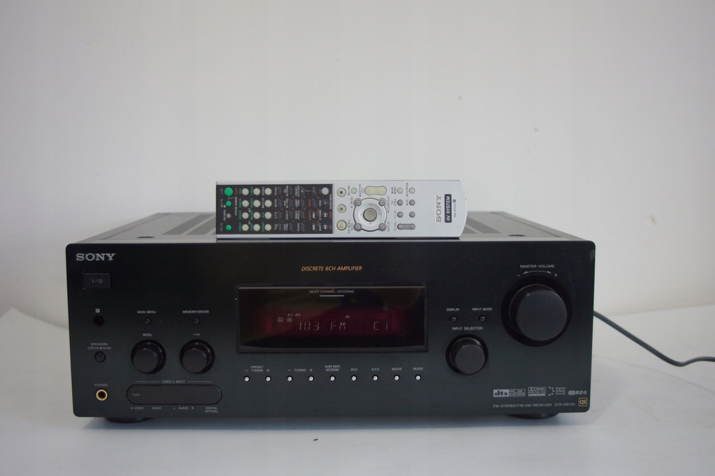 Amplituner SONY STR-DB790 RDS/DTS+ PILOT!! - 9186405487 - oficjalne ...