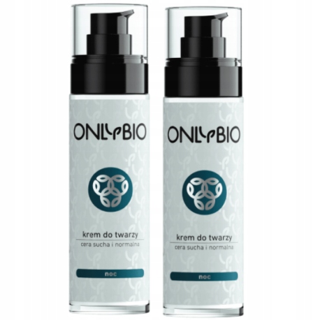 Only Bio Sucha Normalna Krem Noc 2x50ml - 10787911047 - oficjalne ...