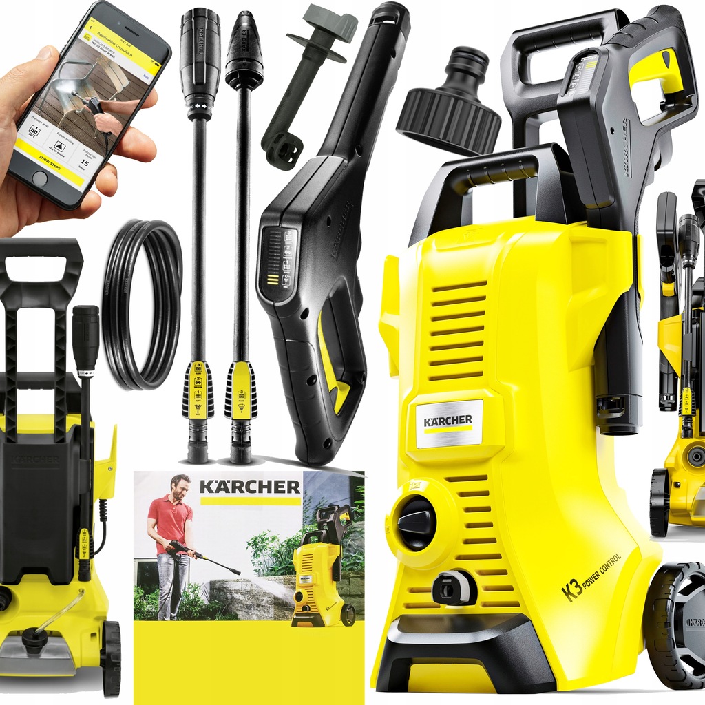 MYJKA CIŚNIENIOWA KARCHER K3 NOWY MODEL GERMANY XL - 11913365375 ...