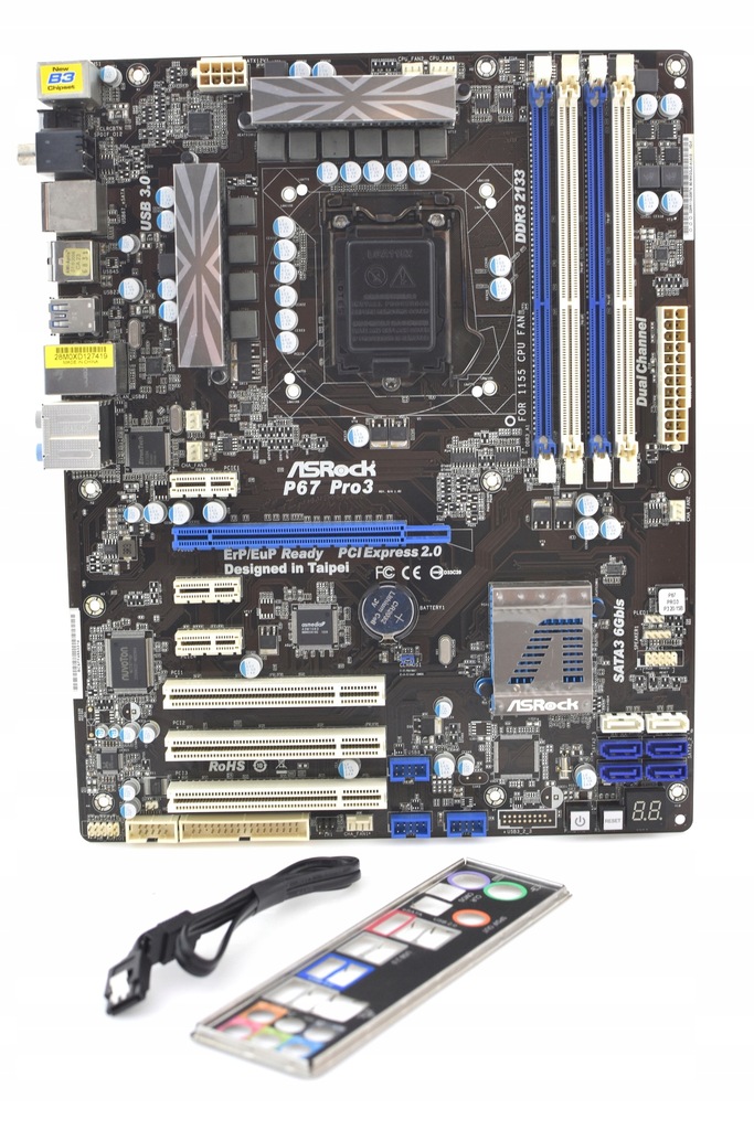 ASRock P67 PRO 3 LGA 1155 Gwarancja SKLEP - 11183705772 - oficjalne ...