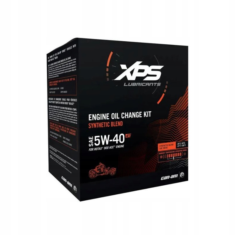 Zestaw Olejowy 5w40 Can-Am Ryker Rotax 900CC 9779414 779414 ...