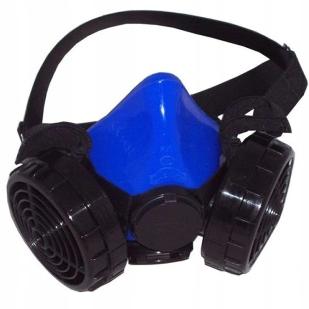 Półmaska Maskpol MP 12/5 Gaz Sillikon Niebieska - 12104938185 ...