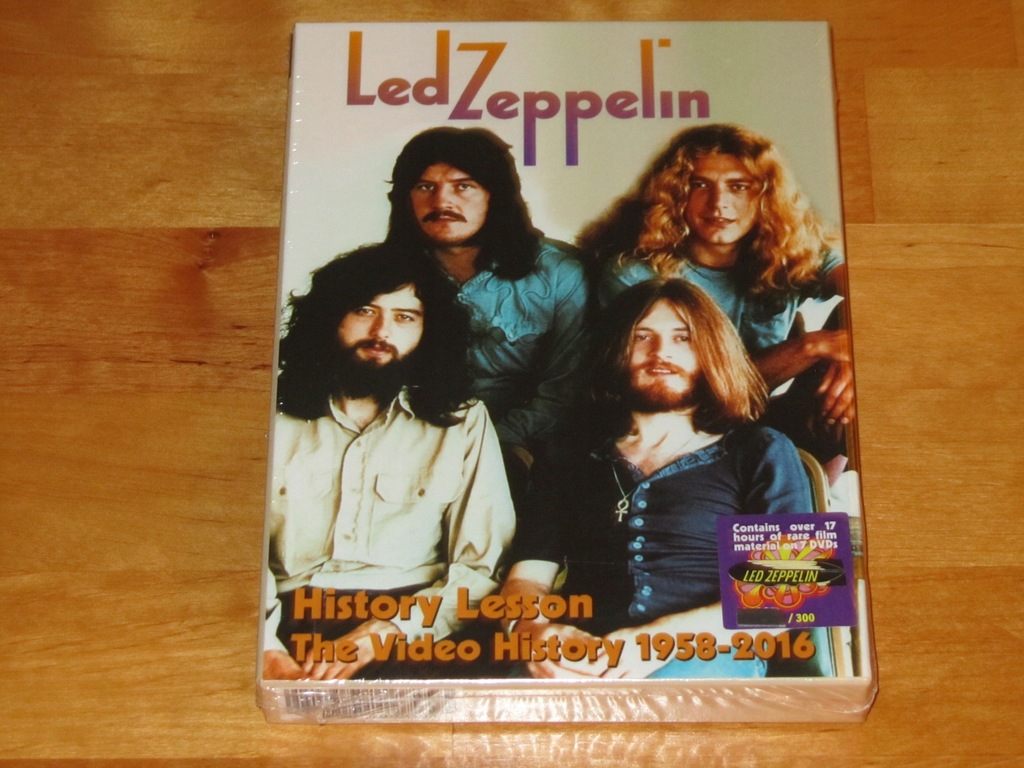 LED ZEPPELIN ''HISTORY LESSON 1958-2016'' - BOX - 7DVD - 15221427765 ...