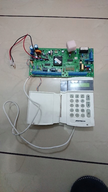centrala alarmowa ARITECH CS575 +LCD 100%Sprawne - 7992640539 ...