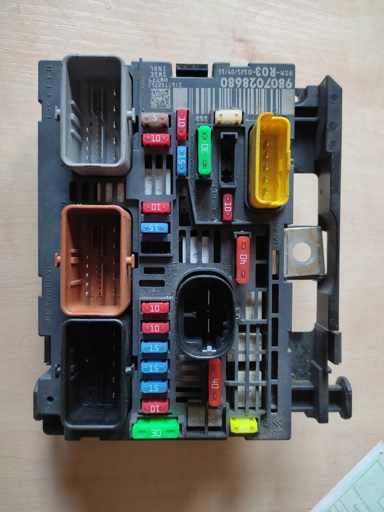 Sterownik Moduł BSM R-03 R03 Scudo 9807028680 - 12365428875 - oficjalne ...