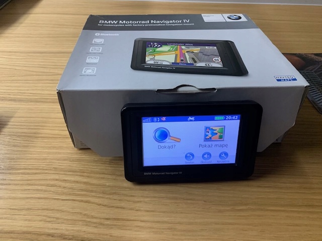 NAVIGATOR IV NAWIGACJA MOTOCYKLOWA BMW MOTORRAD - 8153050643 ...