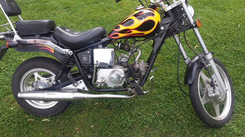 Motorower chopper SUPERBYKE XT50Q CRUZER 50 cm - 7511414426 - oficjalne ...