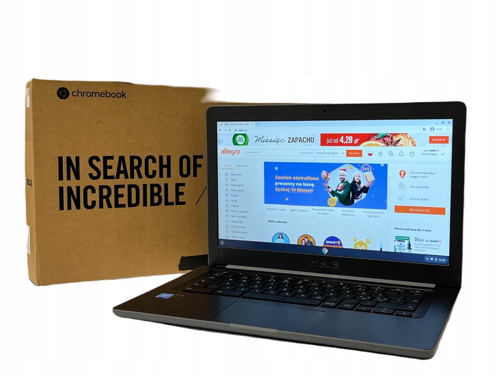 Asus ChromeBook C403 14'' N3350 4GB 32GB BS79 - 13230896118 - oficjalne ...