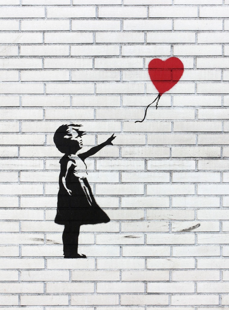 Banksy Dziewczynka z balonikiem Plakaty 100x135 - 7274002629 ... Banksy Dziewczynka z balonikiem Plakaty 100x135 - 7274002629 ...