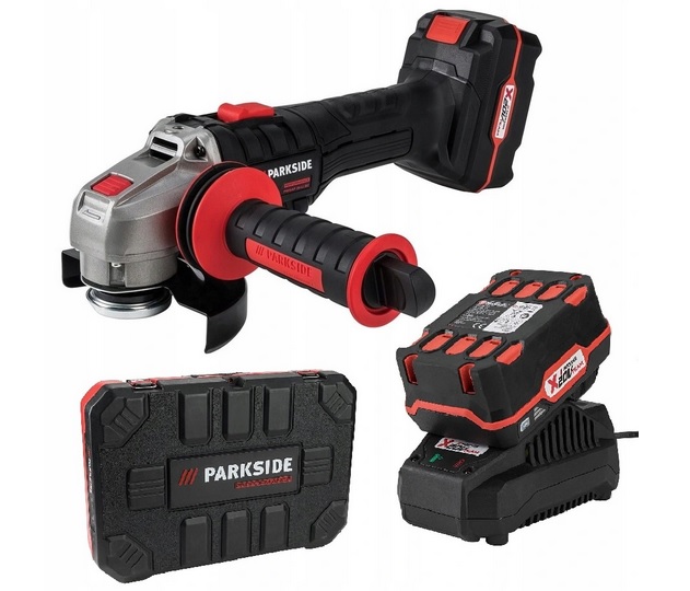 PARKSIDE PERFORMANCE szlifierka kątowa aku 20V 4Ah - 11259558408 ...