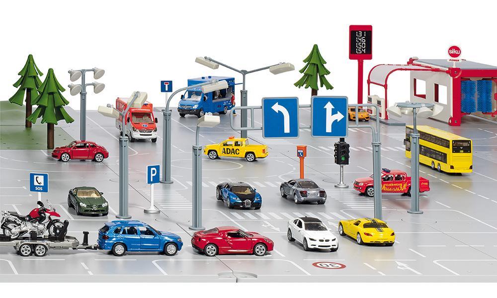 SIKU 5594 ZNAKI DROGOWE MAKIETA LATARNIE DROGA - 6697101869 - oficjalne archiwum Allegro