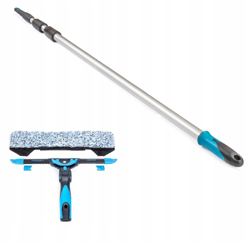 Zestaw do mycia okien szer. 25 cm + kij 5m Moerman - 12029167309 - oficjalne archiwum Allegro