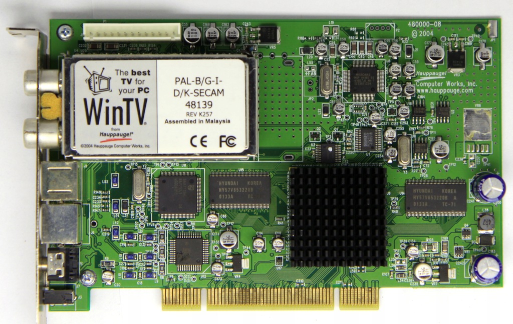 Karta telewizyjna TV Hauppauge WinTV-PVR-350 4813 - 7810851034 ...