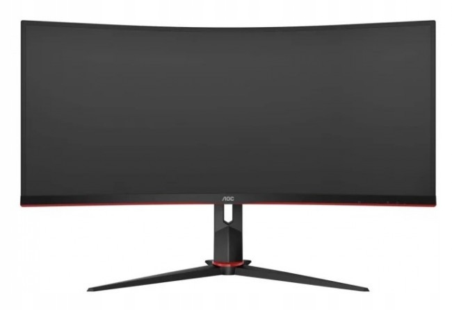 Monitor 34'' AOC CU34G2/BK WQHD VA 21:9 100Hz 1ms - 12057699198 ...