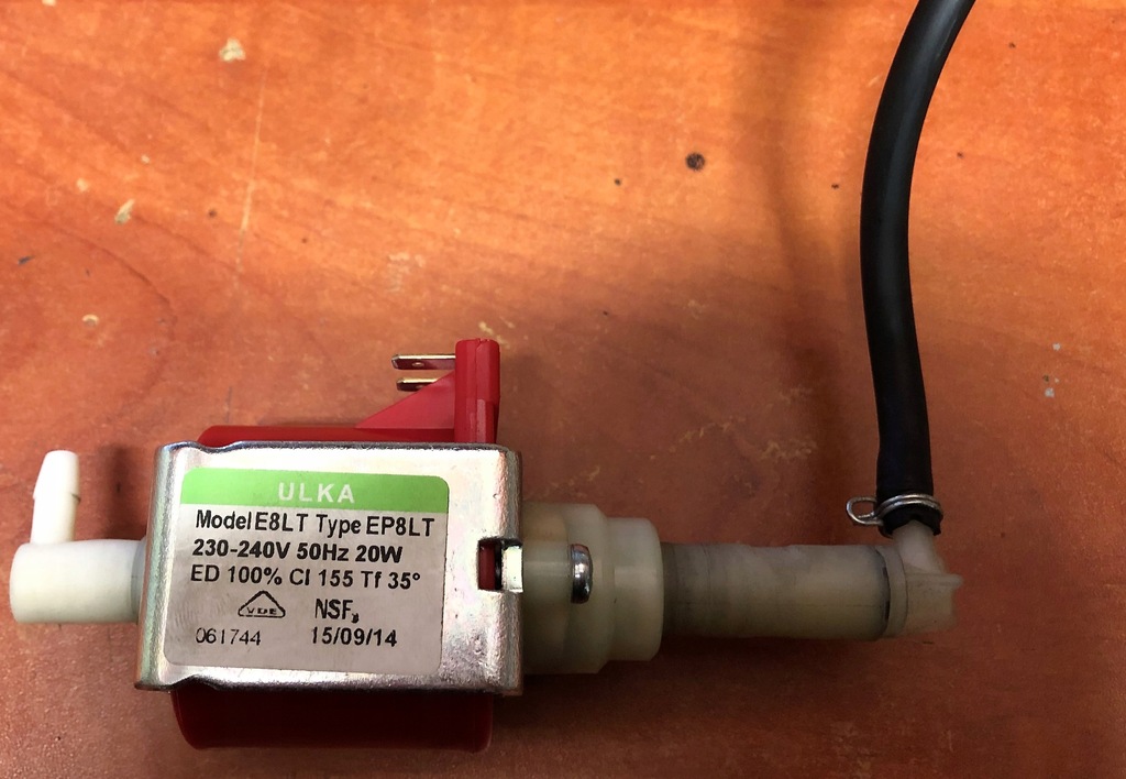 Купить Насос ULKA EP8LT 20W 230 пылесос Zelmer: отзывы, фото и ...