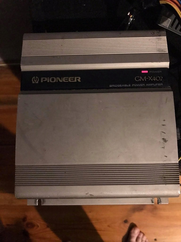 wzmacniacz dwukanałowy Pioneer GM-X402 - 10960451032 - oficjalne archiwum Allegro