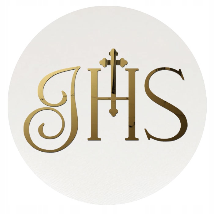 Hostia koło IHS 60cm dekoracje komunijne kościoła - 13438805256 ...