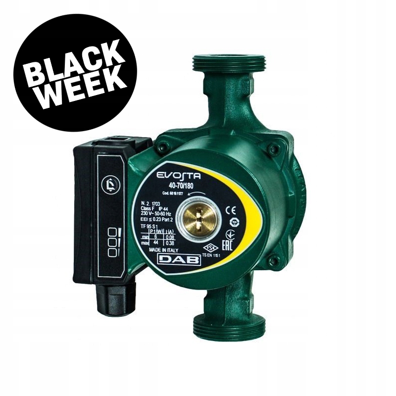 EVOSTA 40-70/180 (1") POMPA OBIEGOWA DAB 6016 - 10917901916 - oficjalne archiwum Allegro