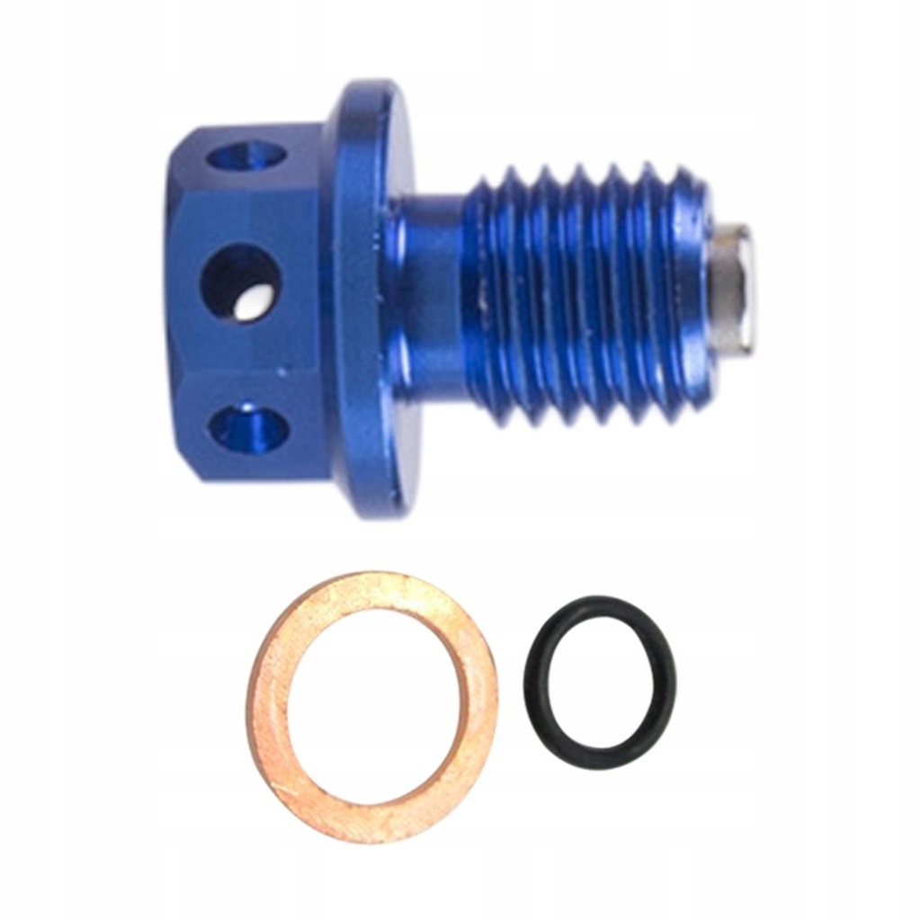 Engine Oil Drain Plug Return Drain Plug Bung Fitting Adapter with Blue ...